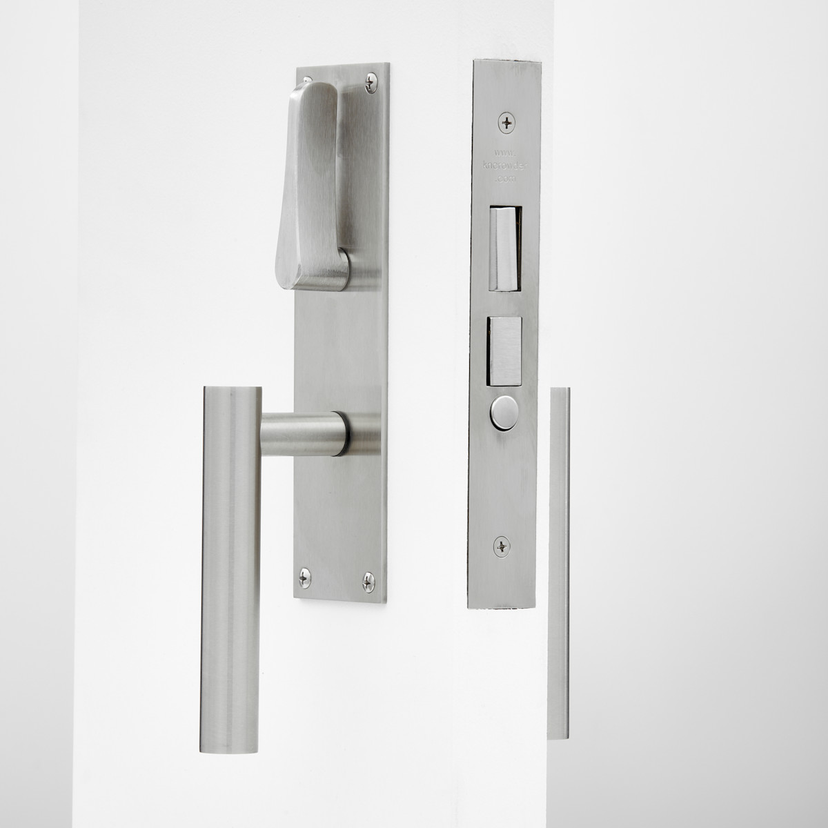 C-95SL-CHL Self-Latching Barrier Free Privacy Pulls & Locksets | Self ...