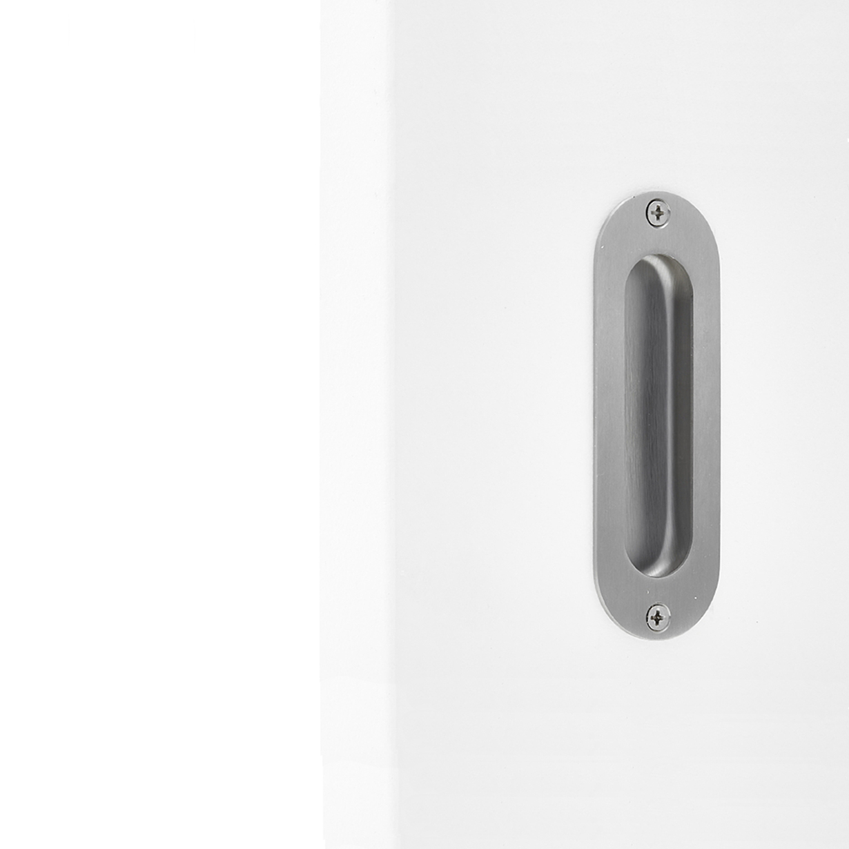 C 72 Oval Blank Flush Pull Flush Pulls