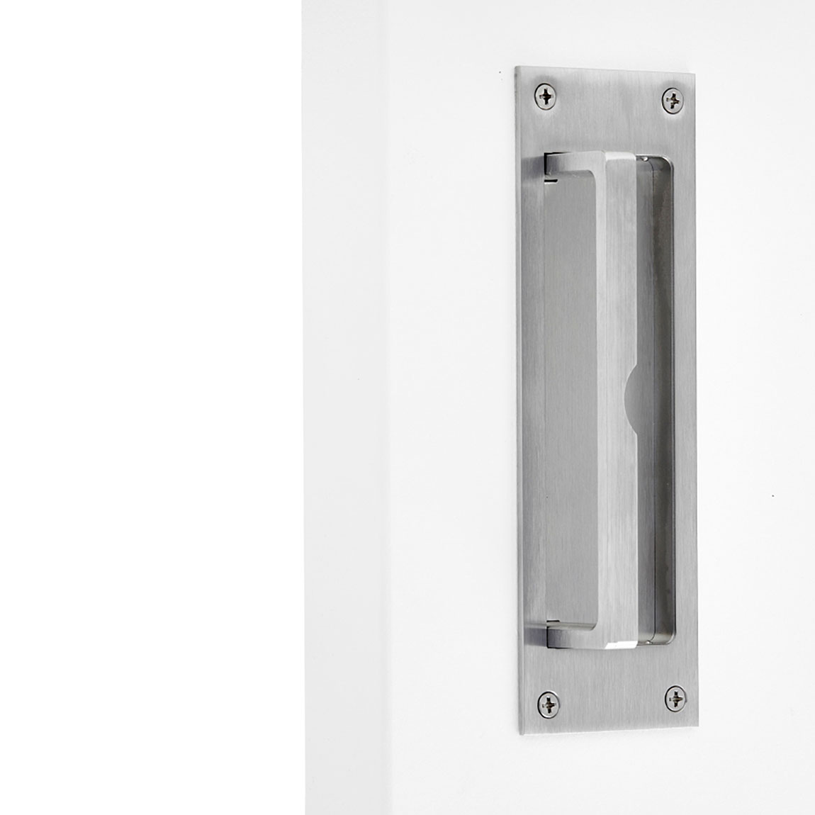 C 90BH Blank Flush Pull With Swing Out Handle Flush Pulls