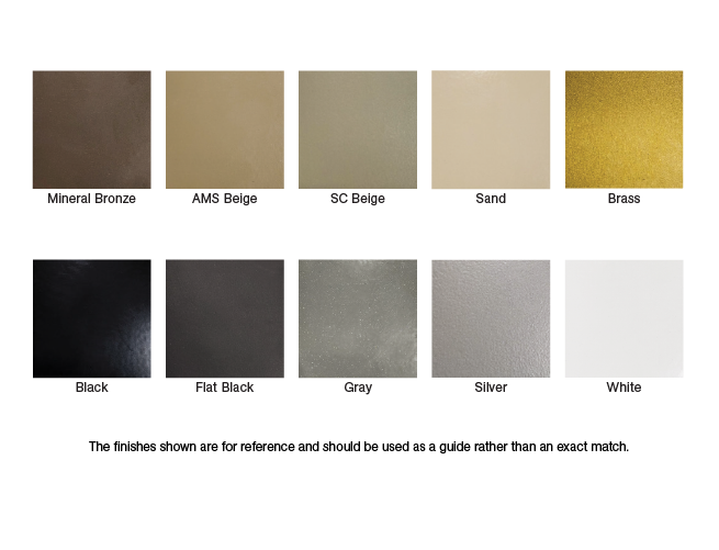 SDL-TR70 | Flush-mounted Transom Steel Door Louvers | KN Crowder