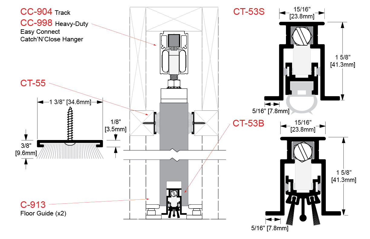 Sound Sealing Locking Pocket Doors | Custom Systems