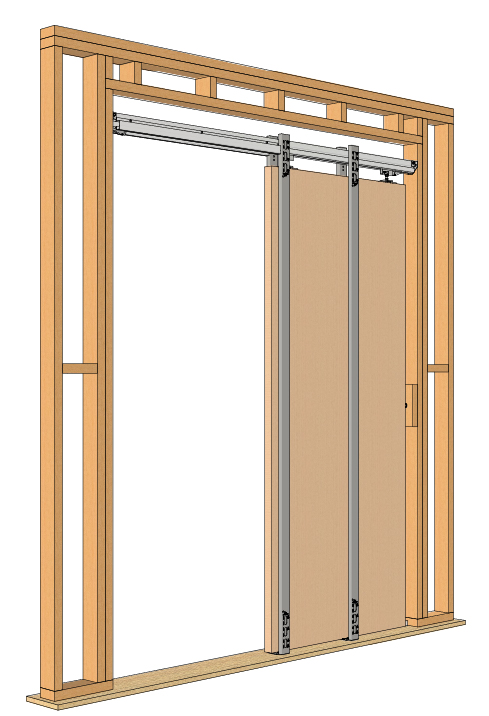 Type C | 2X4 Wall Construction | Pocket Door Systems